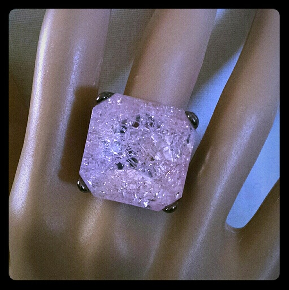 Jewelry | Gorgeous Large Stone Pink Ring | Poshmark